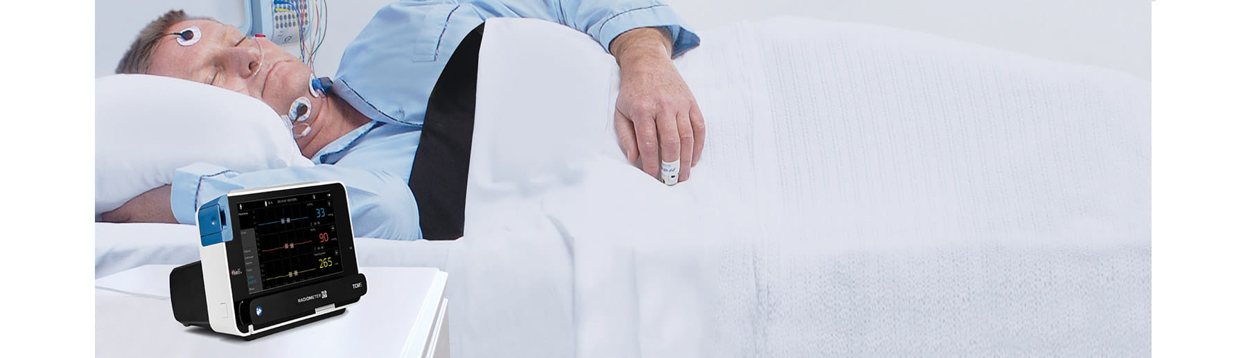 Radiometer´s TCM5 FLEX distributed by Compumedics
